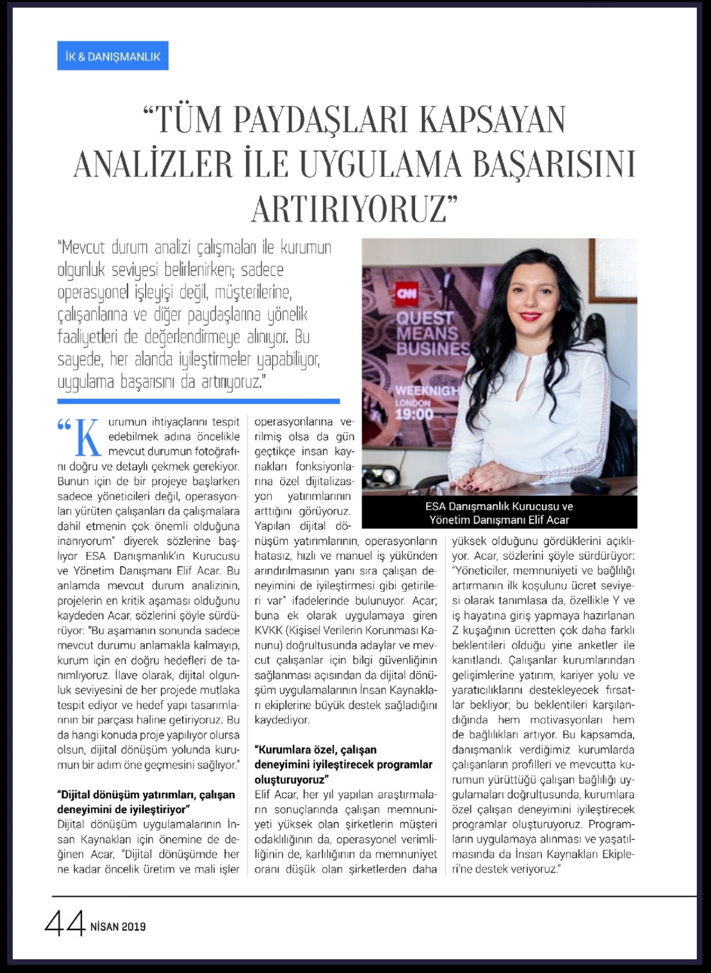 Haberler – ESA Eğitim ve Danışmanlık Hizmetleri Haberler – ESA Eğitim ve Danışmanlık Hizmetleri